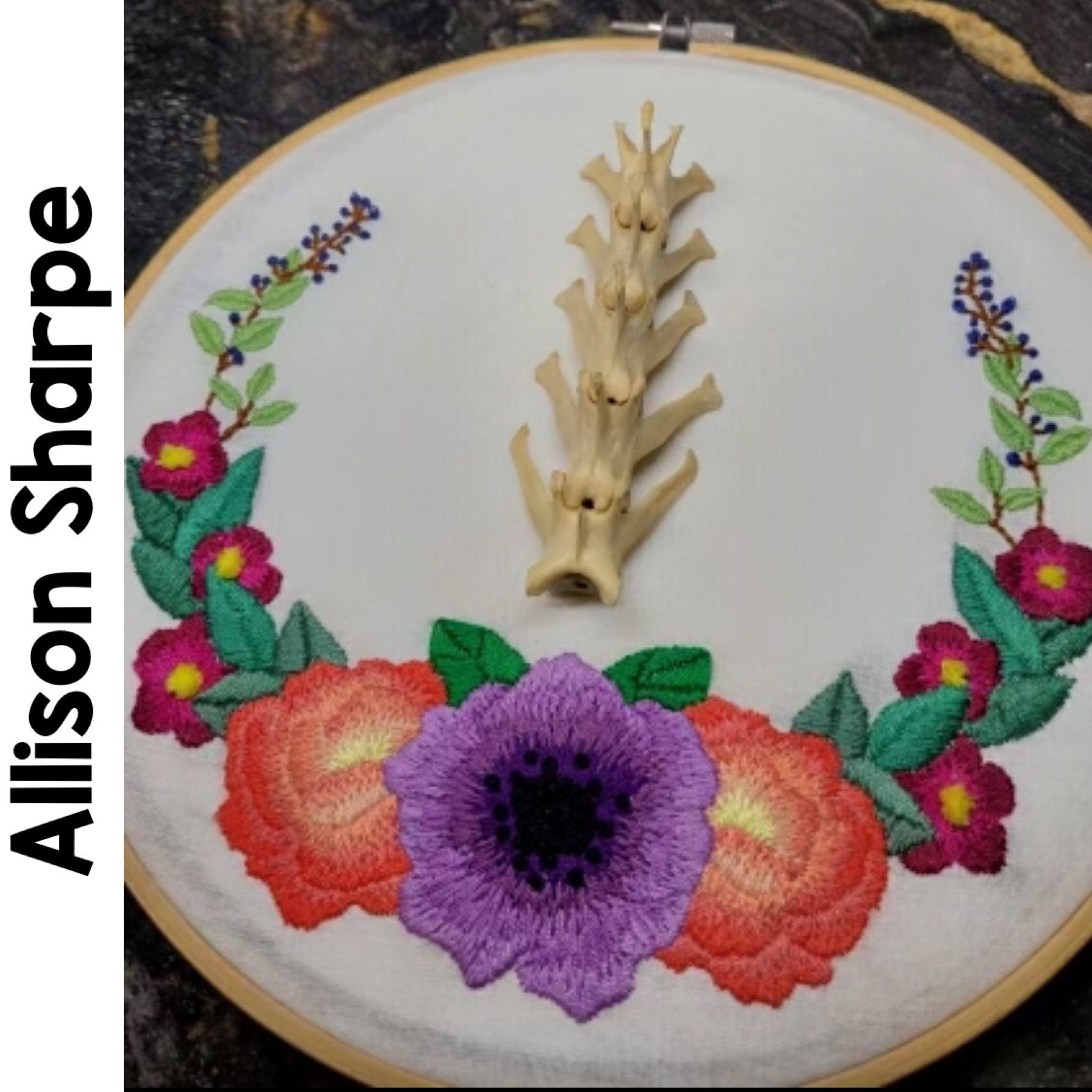 Allison Sharpe - Bones and Blooms | Poppycock Tattoo