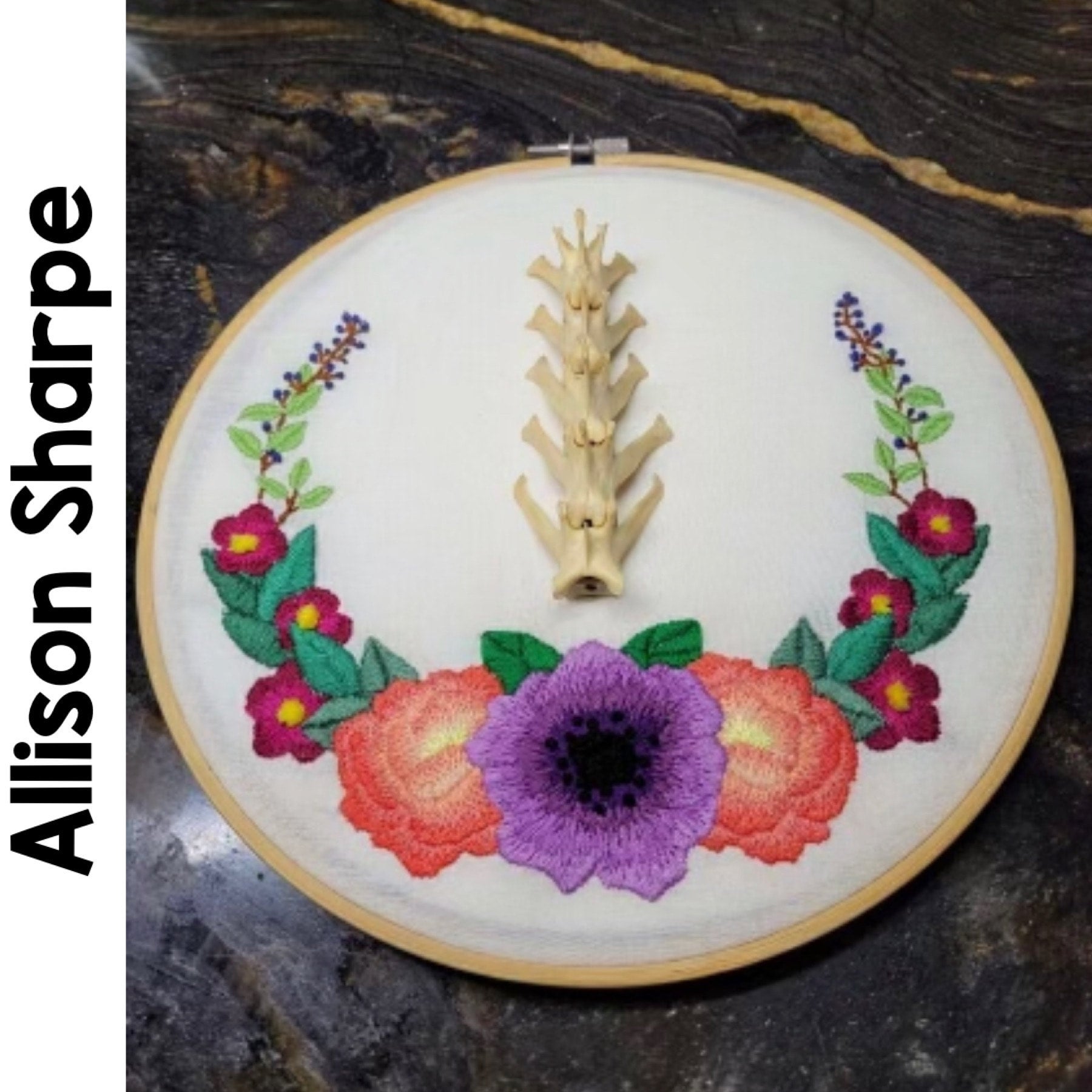 Allison Sharpe - Bones and Blooms | Poppycock Tattoo